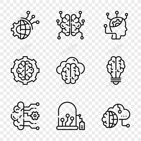 Ai 개요 아이콘 모음 Png 일러스트 무료 다운로드 Lovepik
