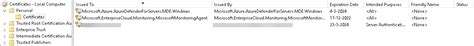 Azure Arc Connected Servers 1 Or 2 Expired Self Signed Certificates In