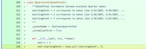 Pandas Whats The Rationale Behind The B Quarter Beginend Offset
