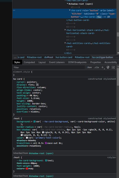 🔹 Card Mod Add Css Styles To Any Lovelace Card Dashboards