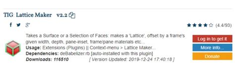 The Ultimate Lattice Maker Plugin For Sketchup 2023 Revolutionize Designs The Ultimate Lattice Maker Plugin For Sketchup 2023 Revolutionize Designs