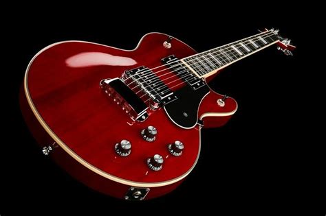 Stained Red Les Paul Guitars