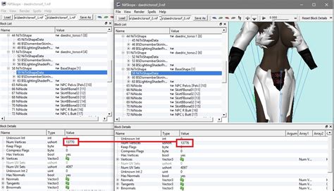 When Armor Meshes In Game Have Stray Vertices Going In All Directions Skyrim Technical