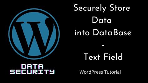 Securely Store Text Field Data In Wordpress Database Best Practices Sanitizetextfield