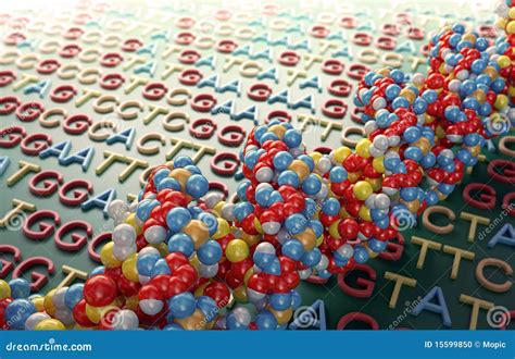 DNA Sequencing Concept Stock Illustration Illustration Of Helix 15599850
