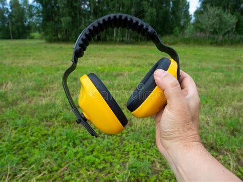 Noise Reduction Ear Muffs Stock Image Image Of Accessory 326883185