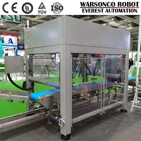 Warsonco Delta Robot Based Picker Cell With Customizable Eoat In