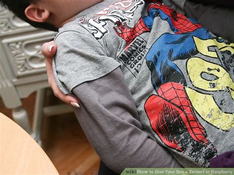 How To Give Your Son A Zerbert Or Raspberry 8 Steps