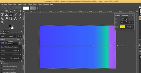 GIMP Blend Tool How To Use The Blend Tool In GIMP