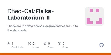 GitHub Dheo Cal Fisika Laboratorium II These Are The Data Analysis Examples That Are Up To