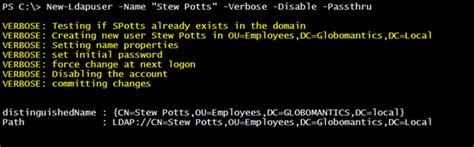 Creating Active Directory User Accounts With Adsi And Powershell
