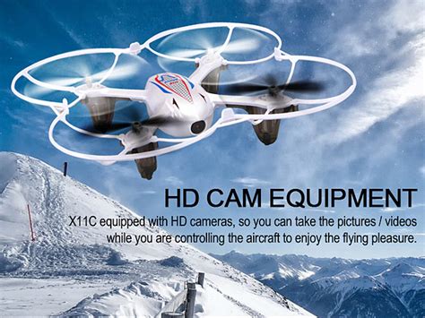 Syma X11c Rc Quadcopter With Camera And Led Lights