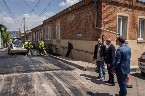 საბურთალოს 🚧 ლავრენტი არდაზიანის ქუჩაზე საგზაო სამუშაოები სრულდება ️ საბურთალოს რაიონში