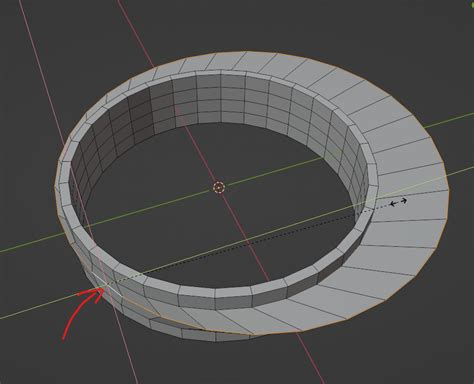why is my edge loop being scaled from the edge that i selected as opposed to evenly r