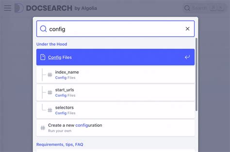 docsearch free algolia search for developer docs made with react js