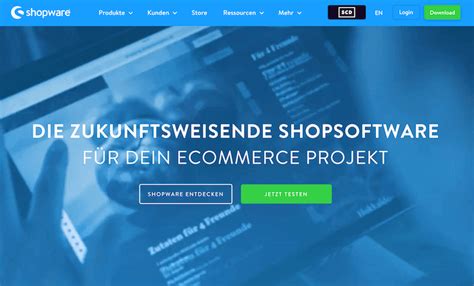 Shopware Erfahrungen Test 2023 Webshop Anbieter De