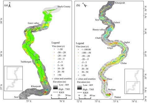 Surface Deformation Monitored By Sbas Insar In The Area Along The Kkh