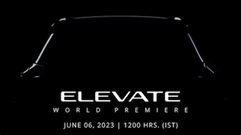 Honda Elevate Global Debut Tomorrow 5 Features To Expect Inside