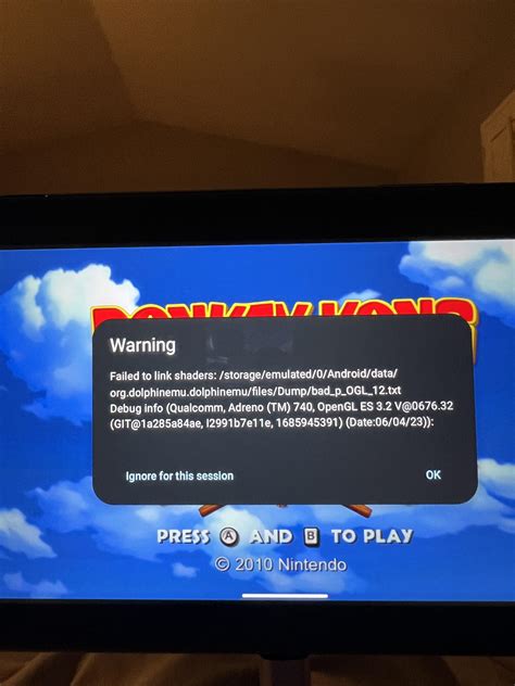 Anyone Else Have This Error On Dolphin Rodinhandheld