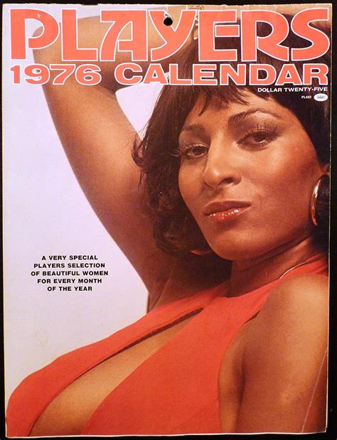 Players Magazine 1976 Pin Up Calendar Players Magazine