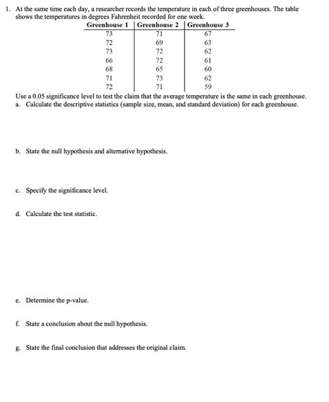 Solved I Need Help On Calculating The Test Statistic Chegg Com