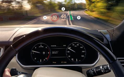 does toyota highlander have heads up display