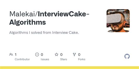 Github Malekaiinterviewcake Algorithms Algorithms I Solved From