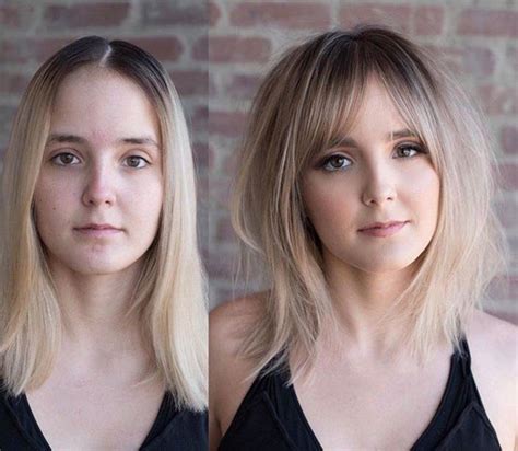 Front Bangs Round Face