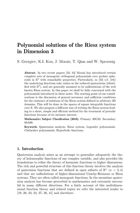 Pdf Bochner Minlos Theorem And Quaternion Fourier Transform