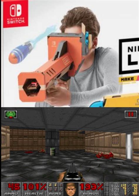 The True Way To Play DOOM On Switch R Doom