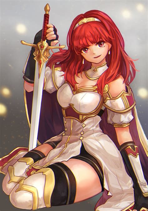 Celica Fire Emblem And 1 More Drawn By Kushigemusume Danbooru