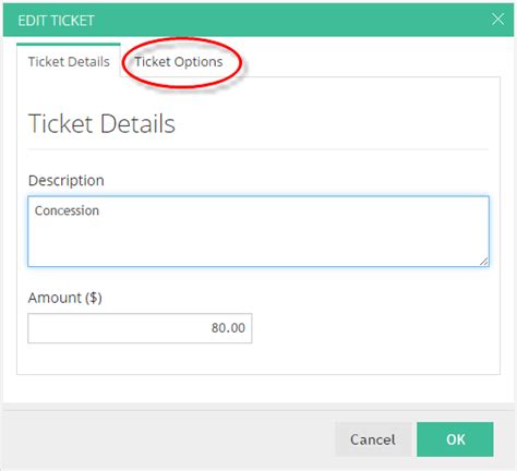 Ticket Groups Ticket Classification Event Gate