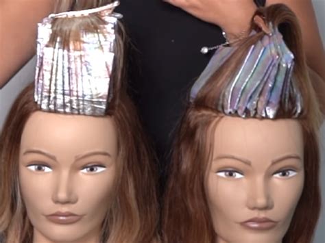 Foil Placement Patterns For Hair