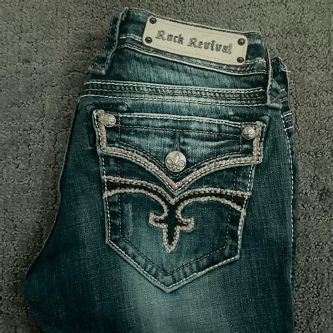 Rock Revival Women Jeans Size 27 Bootcut Depop