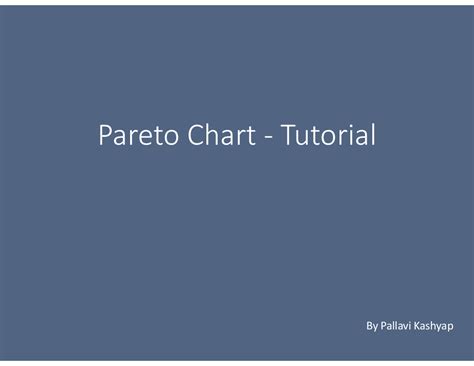 Pareto Chart Learn To Draw PPT Slide Deck