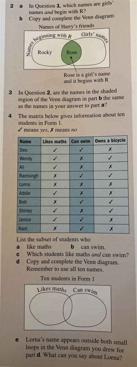 Year 7 Intersection Maths With David