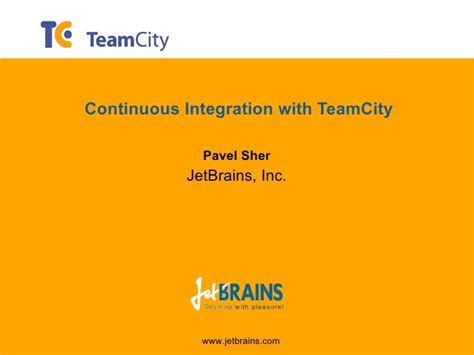 Continuous Integration With Teamcity