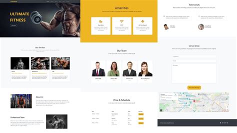 Responsive Fitness Website Design Using Html Css And Bootstrap 2022