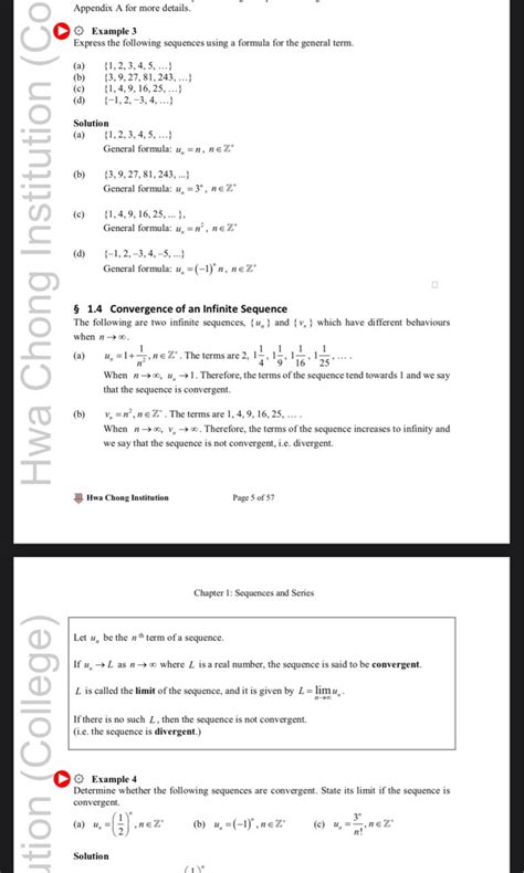 Hci H2 Math Lecture Notes Hobbies And Toys Books And Magazines Textbooks On Carousell