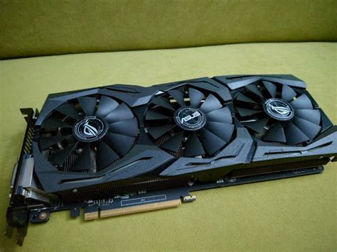 Asus Rog Strix Gtx 1060 6gb Gpu 1650 Performance Gtx1060 Computers And Tech Parts