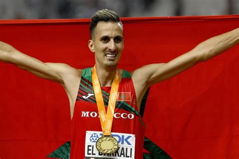 Moroccos Soufiane El Bakkali Retains 3000m Steeplechase World Title