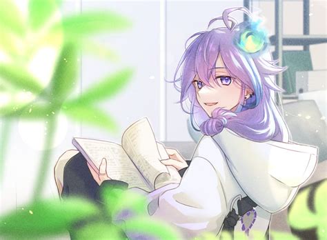 Minase Rio Holostars Drawn By Luma B Danbooru