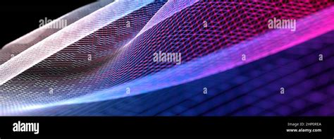 Abstract Wave Background Of Technology And Science Stock Photo Alamy