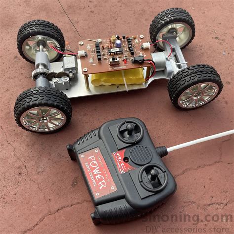 PS2 Four Degree Of Freedom Servo Motor Remote Control Set L298n For Arduino Manipulator Control