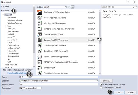 Visual Studio Selenium Webdriver Logiaslx