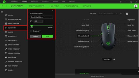 How To Enable On The Fly Otf Sensitivity On A Razer Mouse
