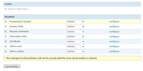 Building A Website With Drupal 6 Part 4 Playing With Blocks The