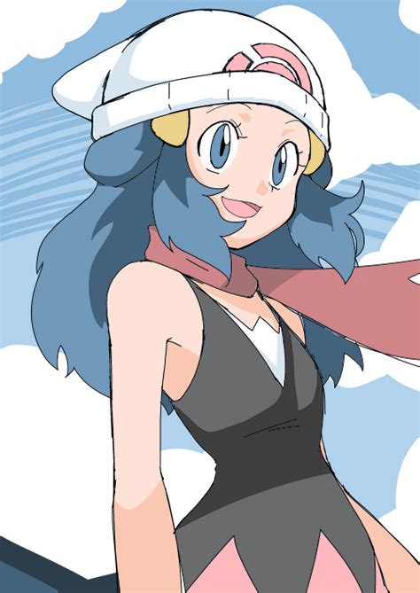 Safebooru Blue Eyes Blue Hair Hainchu Hikari Pokemon Pokemon 1974786