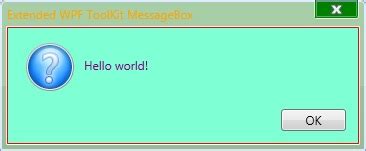 MessageBox Xceedsoftware Wpftoolkit Wiki GitHub