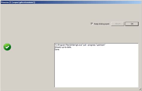 Pull Process Dialog Problem Issue 1312 Gitextensions Gitextensions